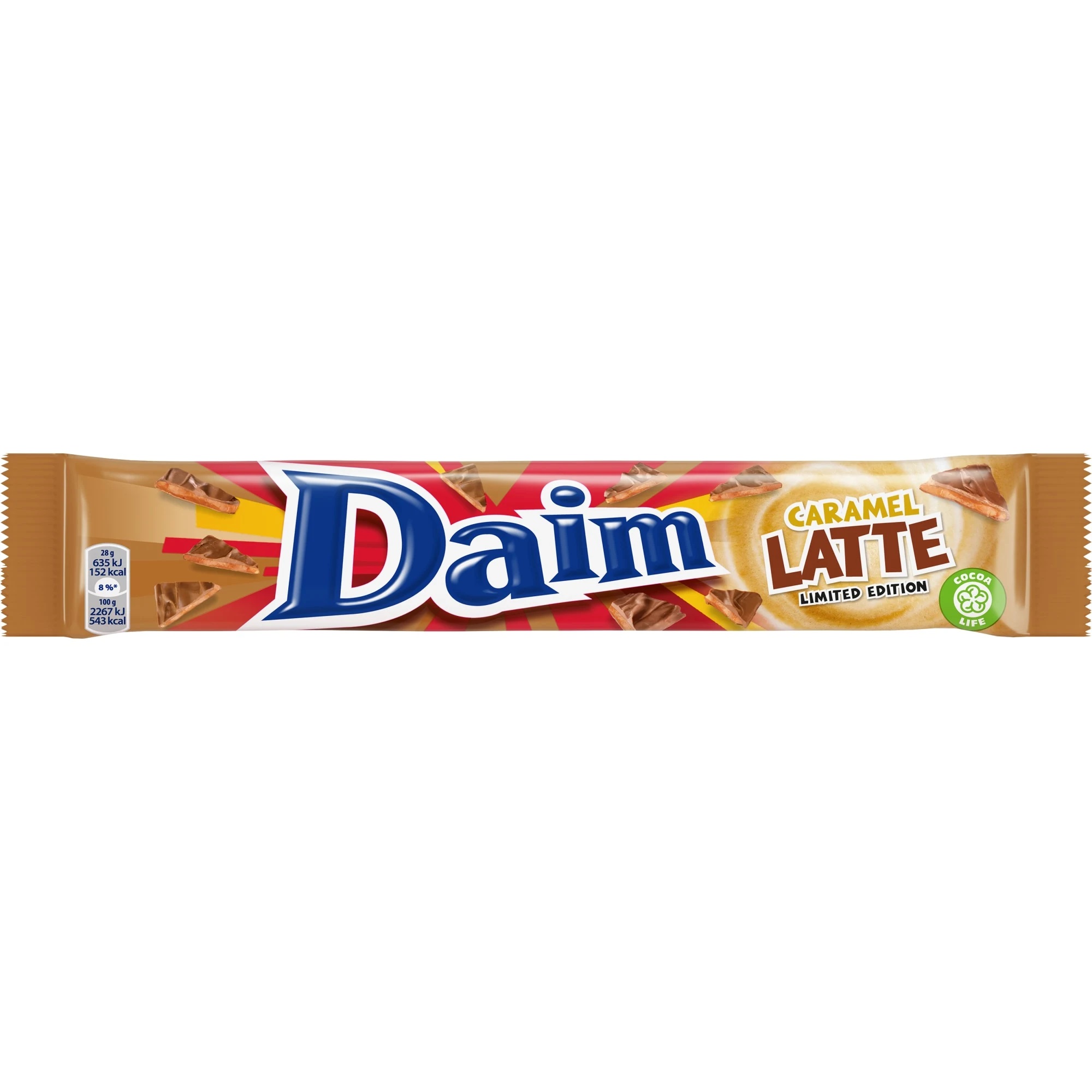 Шоколадные батончики Marabou Daim Caramel Latte 56g 7622201771874 ...